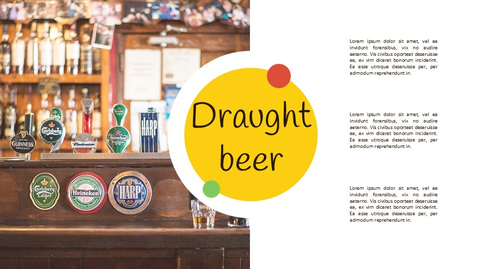 Drink a Beer Simple Presentation Google Slides Template