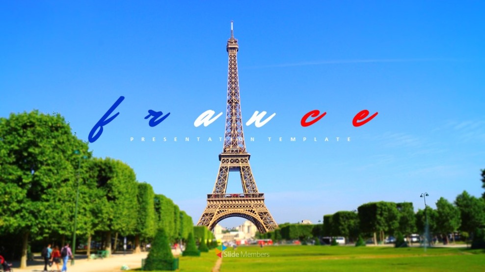France Easy Google Slides Template