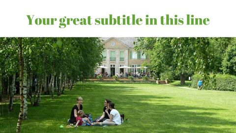 Picnic Time presentation slide design|Lifestyle|Google