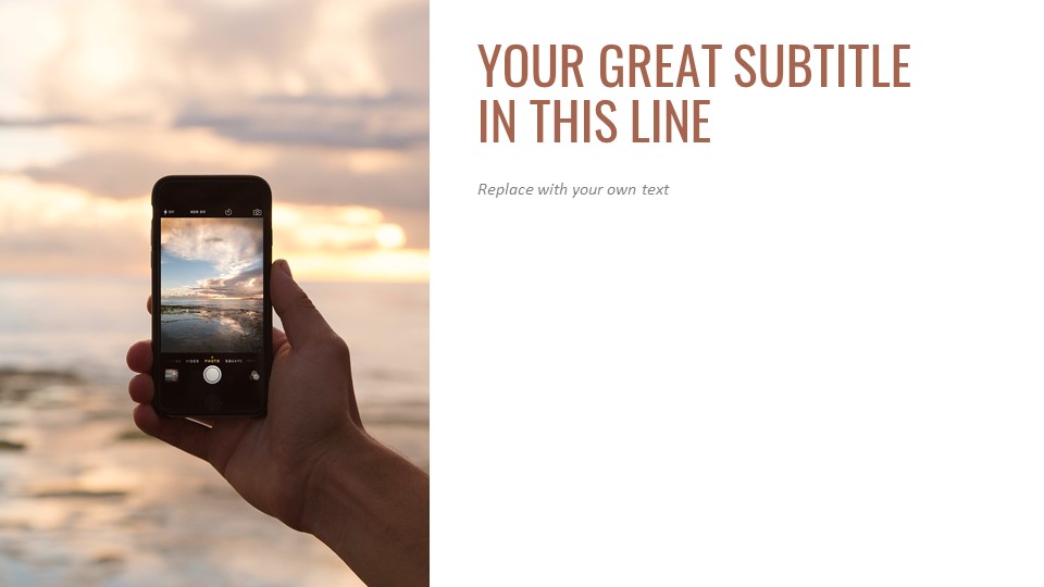 Smartphones in Daily Life Easy Google Slides|IT