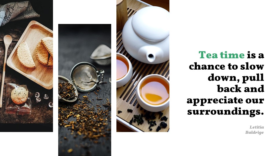 Tea ceremony - Easy Google Slides