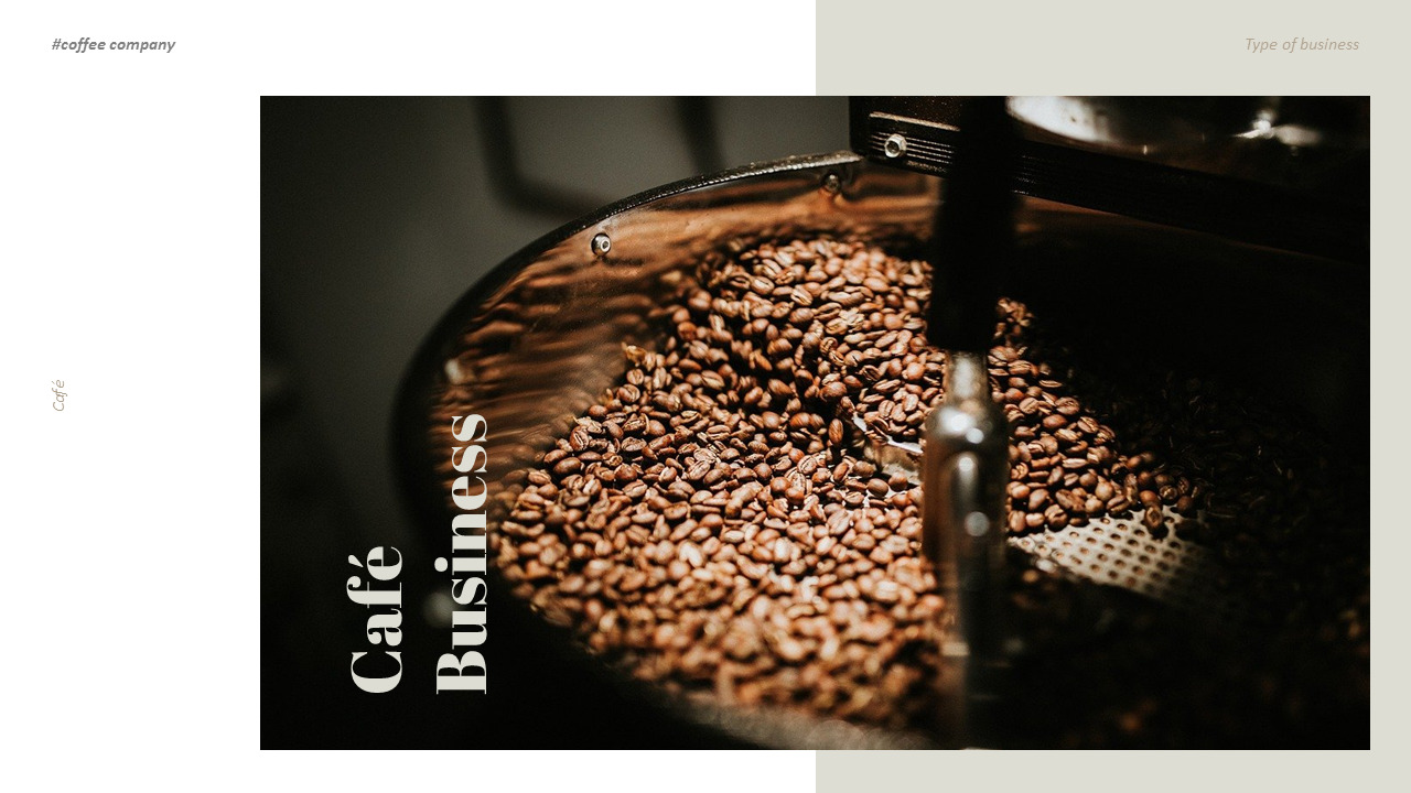 Coffee Company Creative Google Slides