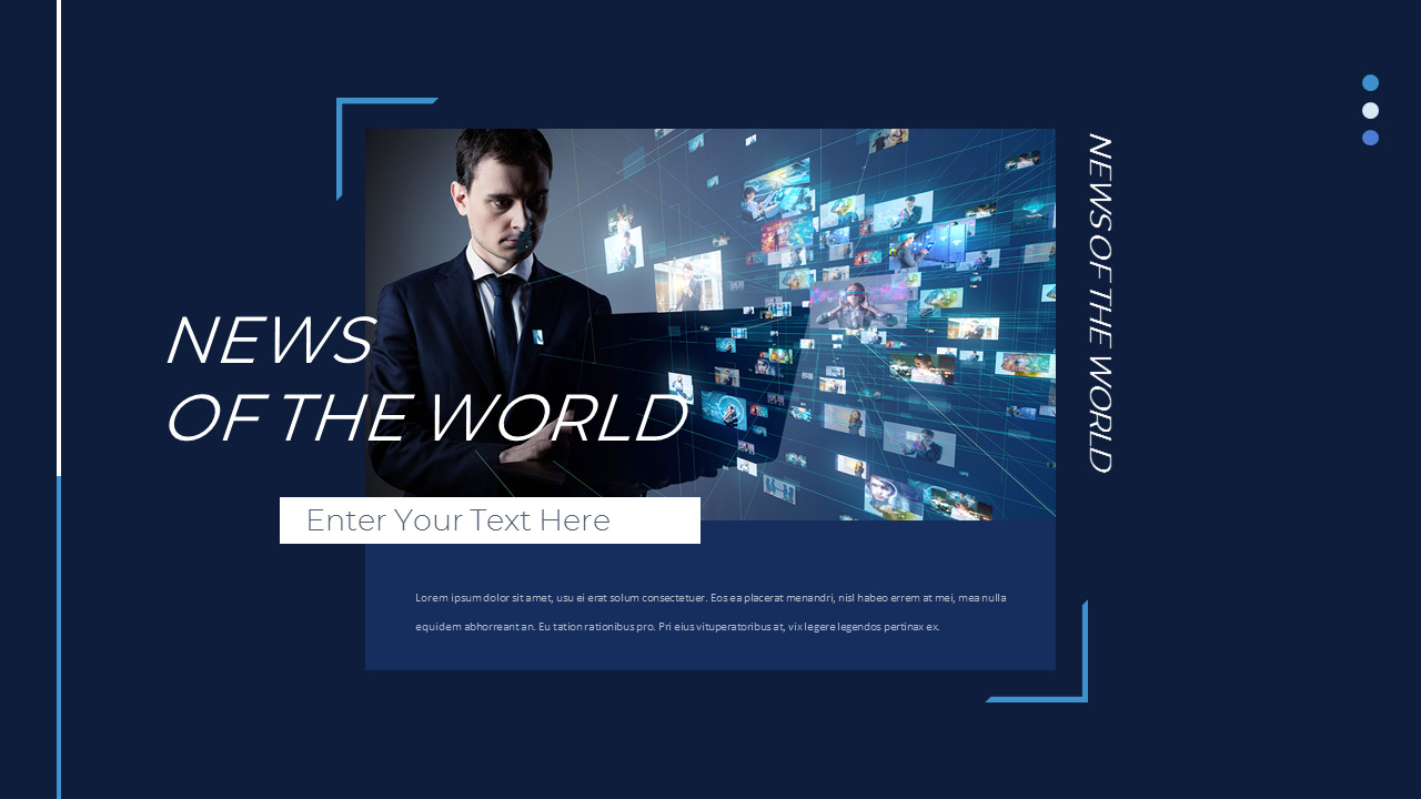 State of the News Media Easy Google Slides Template