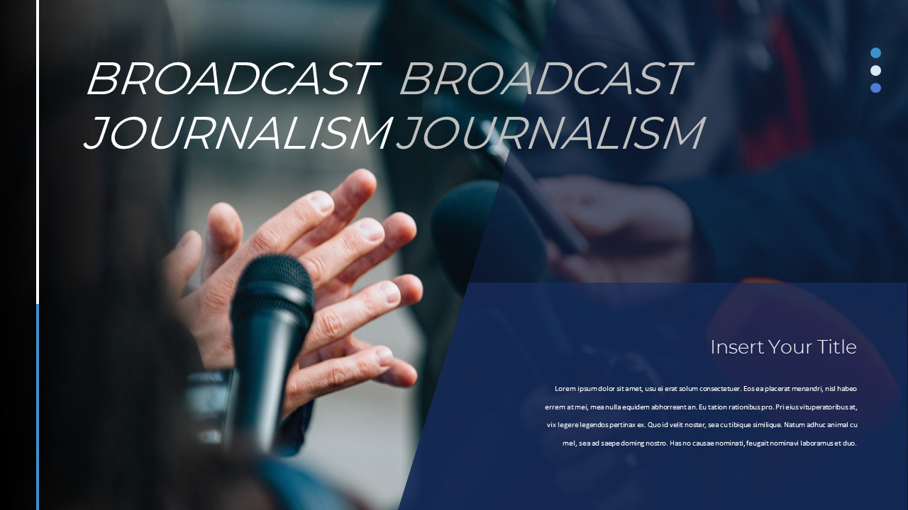 State of the News Media Easy Google Slides Template