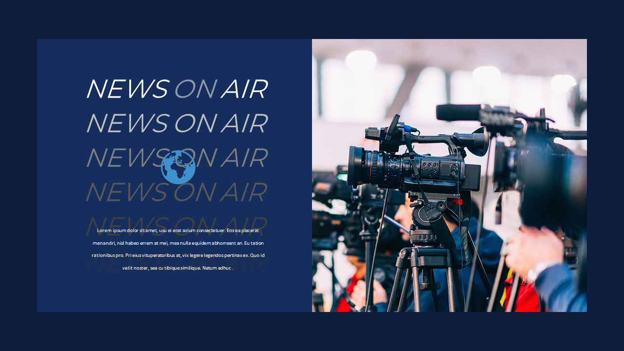 State of the News Media Easy Google Slides Template