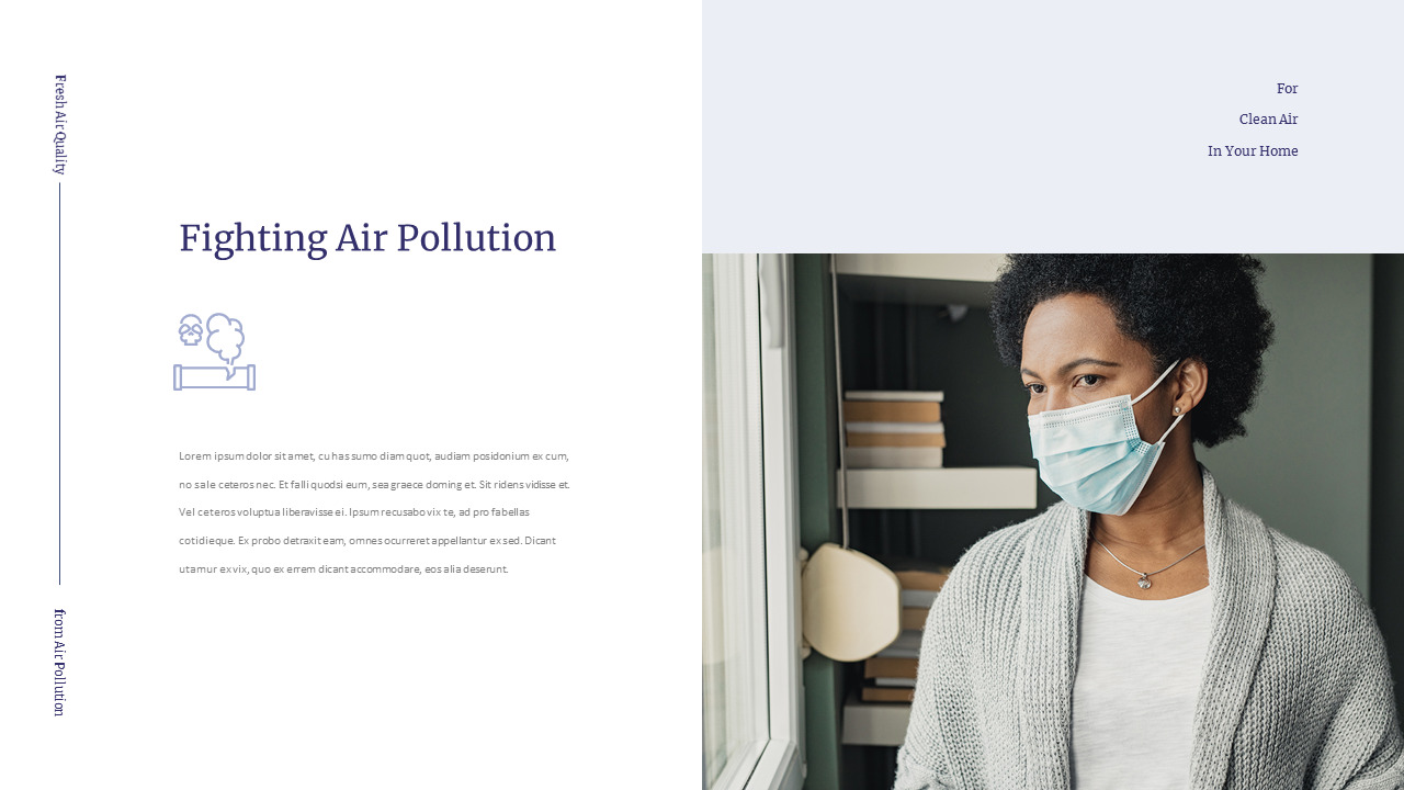Air Purifiers for Air Pollution Google Slides Themes & Templates