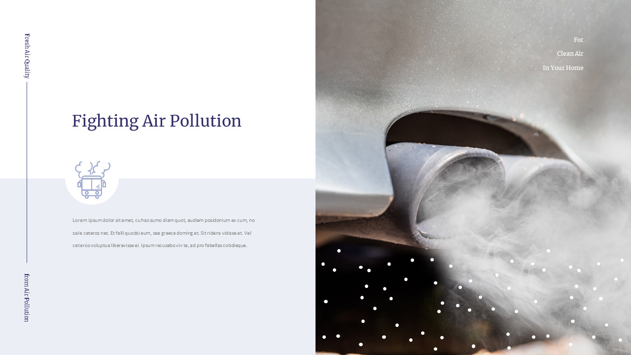 Air Purifiers for Air Pollution Google Slides Themes & Templates