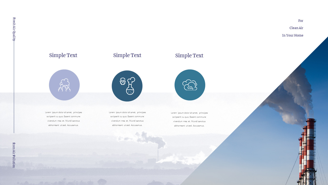 Air Purifiers for Air Pollution Google Slides Themes & Templates