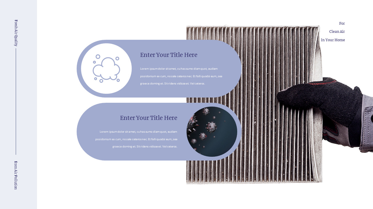 Air Purifiers for Air Pollution Google Slides Themes & Templates