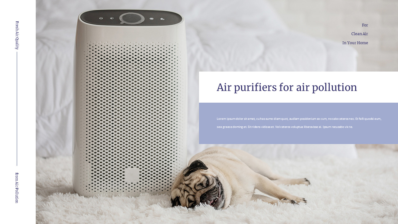 Air Purifiers for Air Pollution Google Slides Themes & Templates