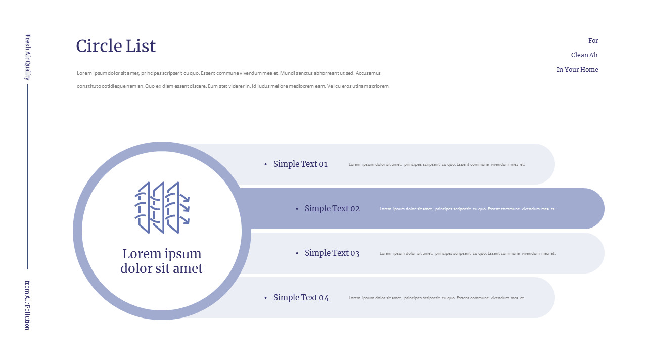Air Purifiers for Air Pollution Google Slides Themes & Templates