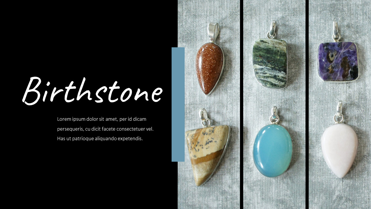 Beautiful Gemstone Google Slides Interactive|Business