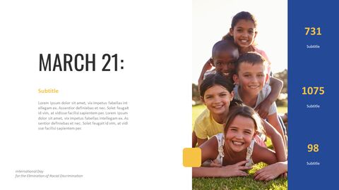 International Day Against Racism Google Slides Template Design|Lifestyle