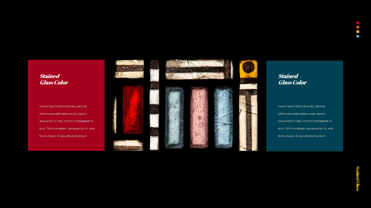 Stained Glass Simple Google Presentation|Lifestyle|Slides