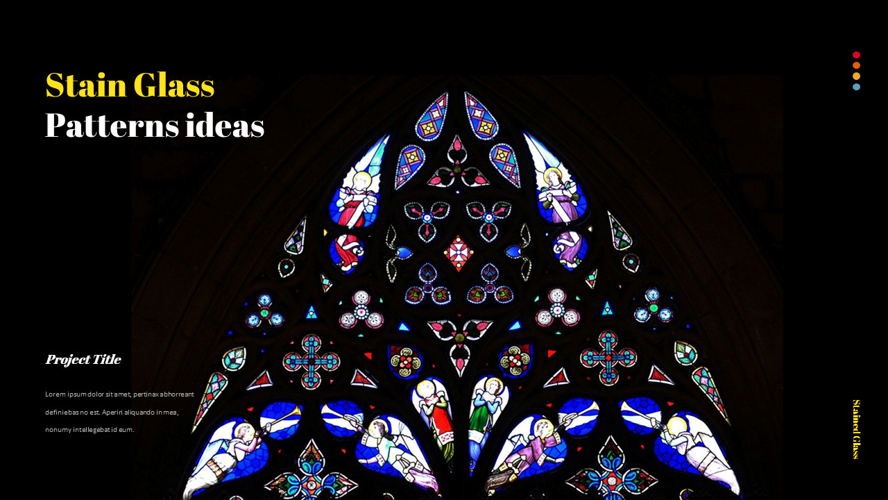 Stained Glass Simple Google Presentation|Lifestyle|Slides