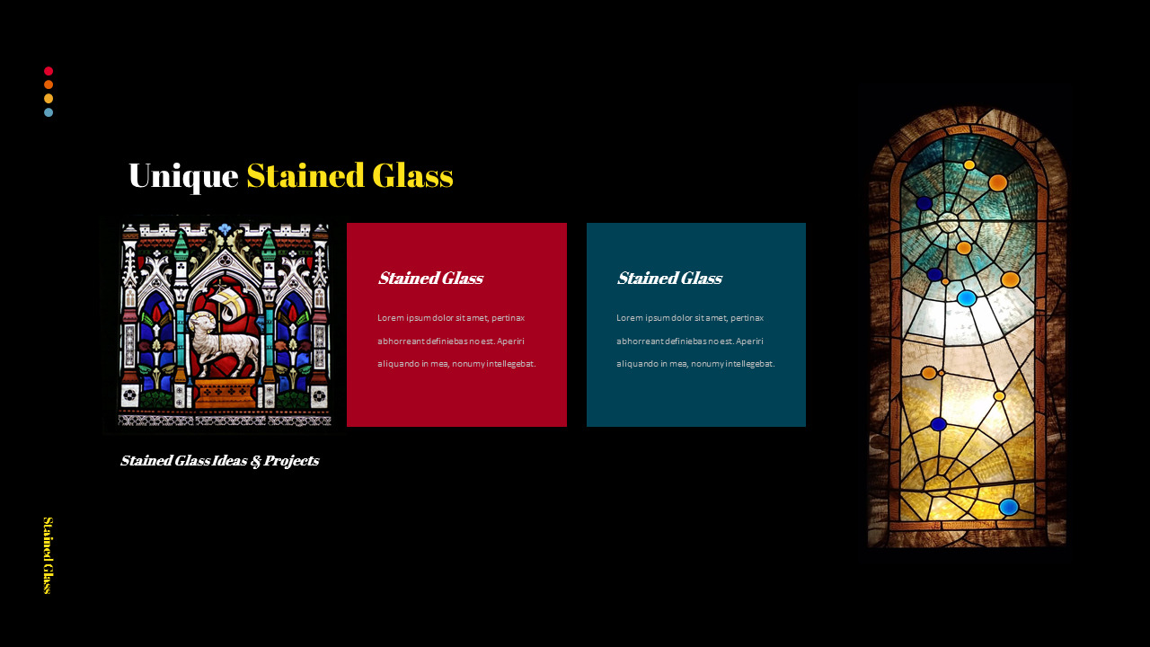 Stained Glass Simple Google Presentation|Lifestyle|Slides