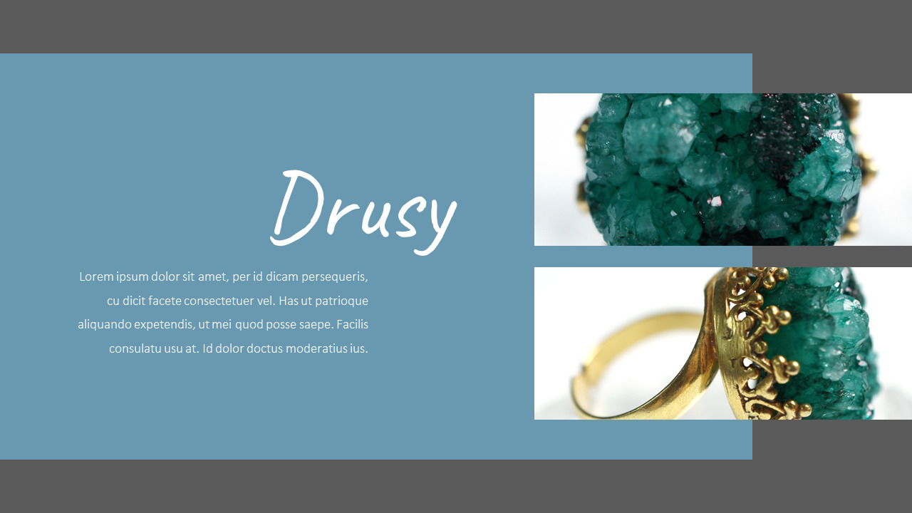 Beautiful Gemstone Google Slides Interactive|Business