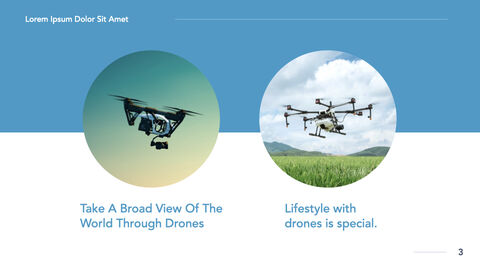 Drone keynote presentation templates free|IT/Commerce