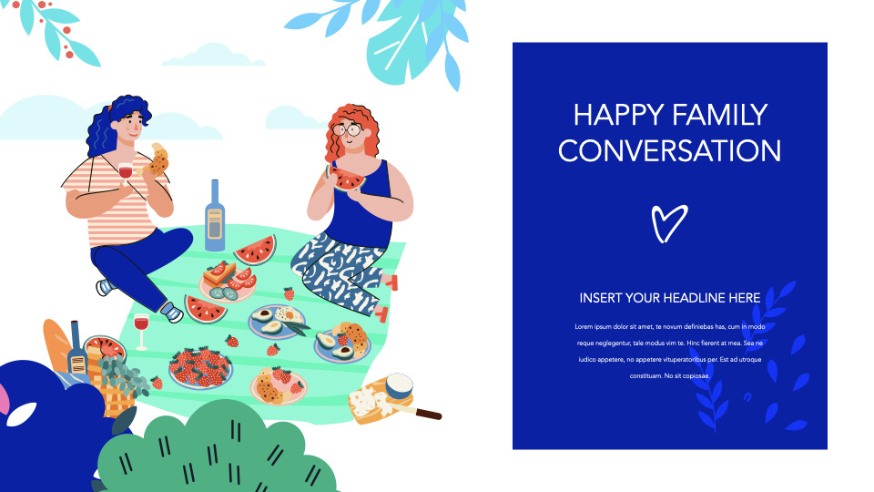 Have a Happy Family PowerPoint for mac