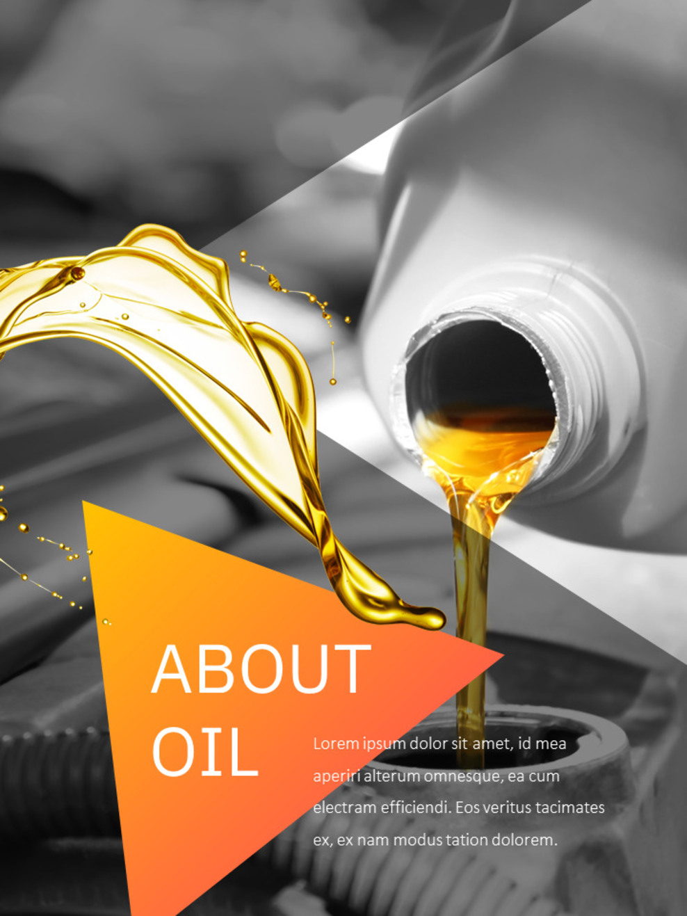 Oil industry Simple Google Slides Templates