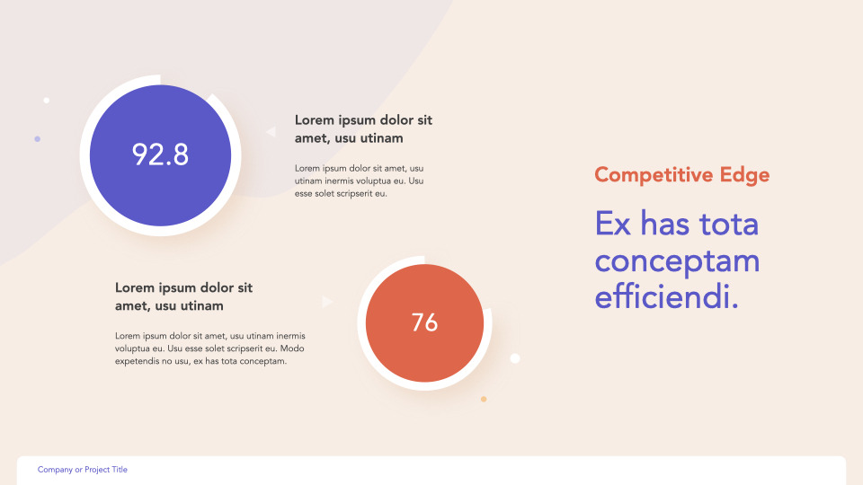 Creative Business Project Deck Slides Theme Keynote Design