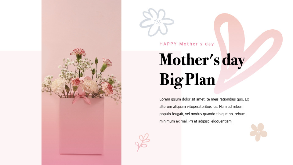Happy Mothers day Apple Keynote Template