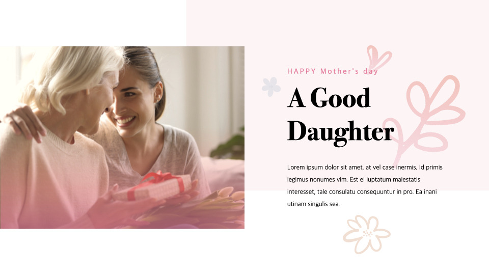 Happy Mothers day Apple Keynote Template