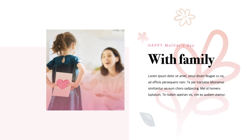 Happy Mothers day Apple Keynote Template