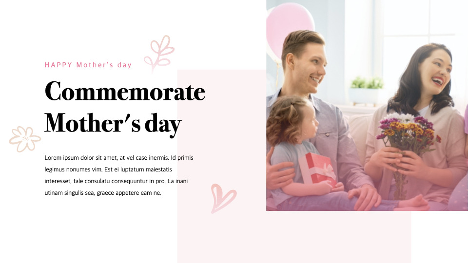 Happy Mothers day Apple Keynote Template