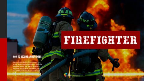 Firefighter PowerPoint Presentations|Business|Templates