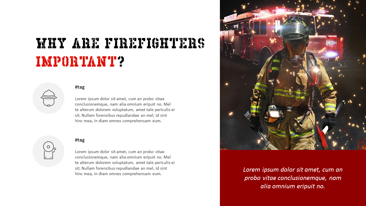 Firefighter PowerPoint Presentations|Business|Templates