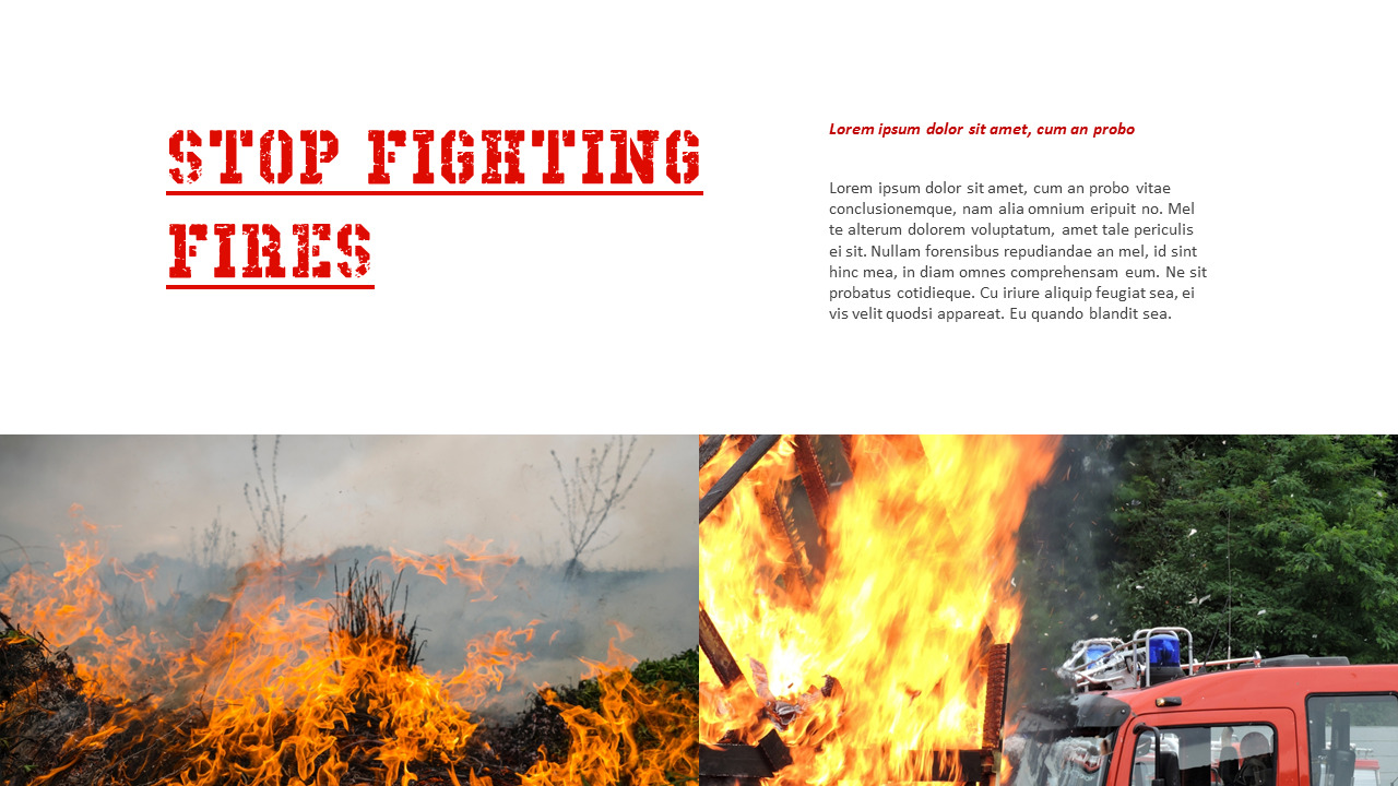 Firefighter PowerPoint Presentations|Business|Templates