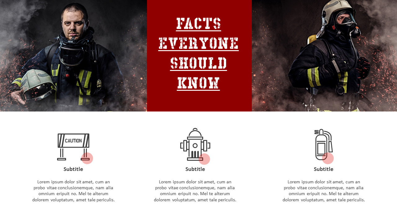 Firefighter PowerPoint Theme