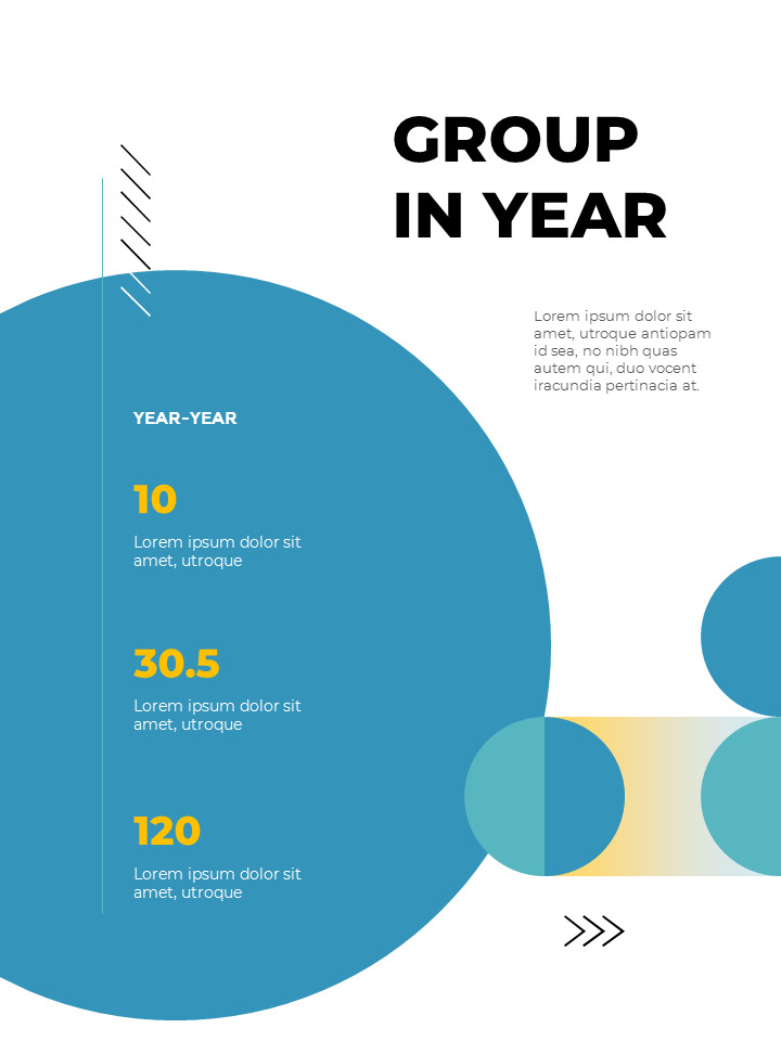 Business Modern Geometric Cover Simple PPT Templates