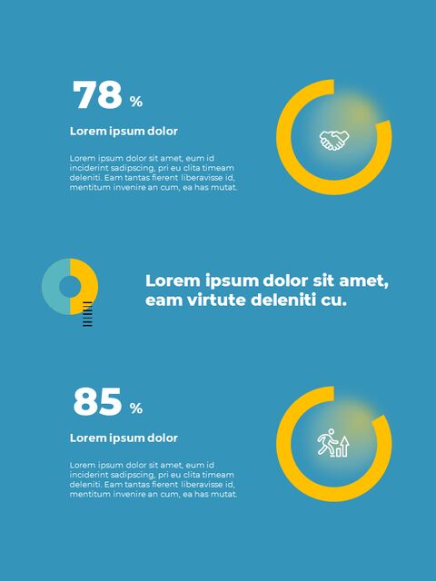 Business Modern Geometric Cover Simple PPT Templates