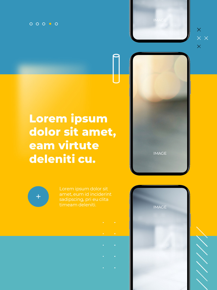 Business Modern Geometric Cover Simple PPT Templates