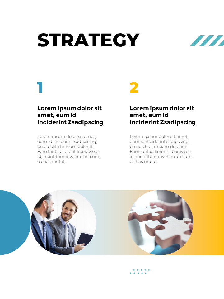 Business Modern Geometric Cover Simple PPT Templates