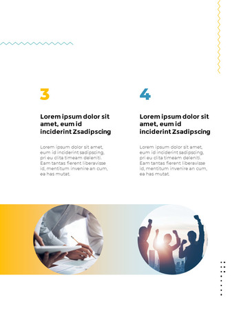 Business Modern Geometric Cover Simple PPT Templates