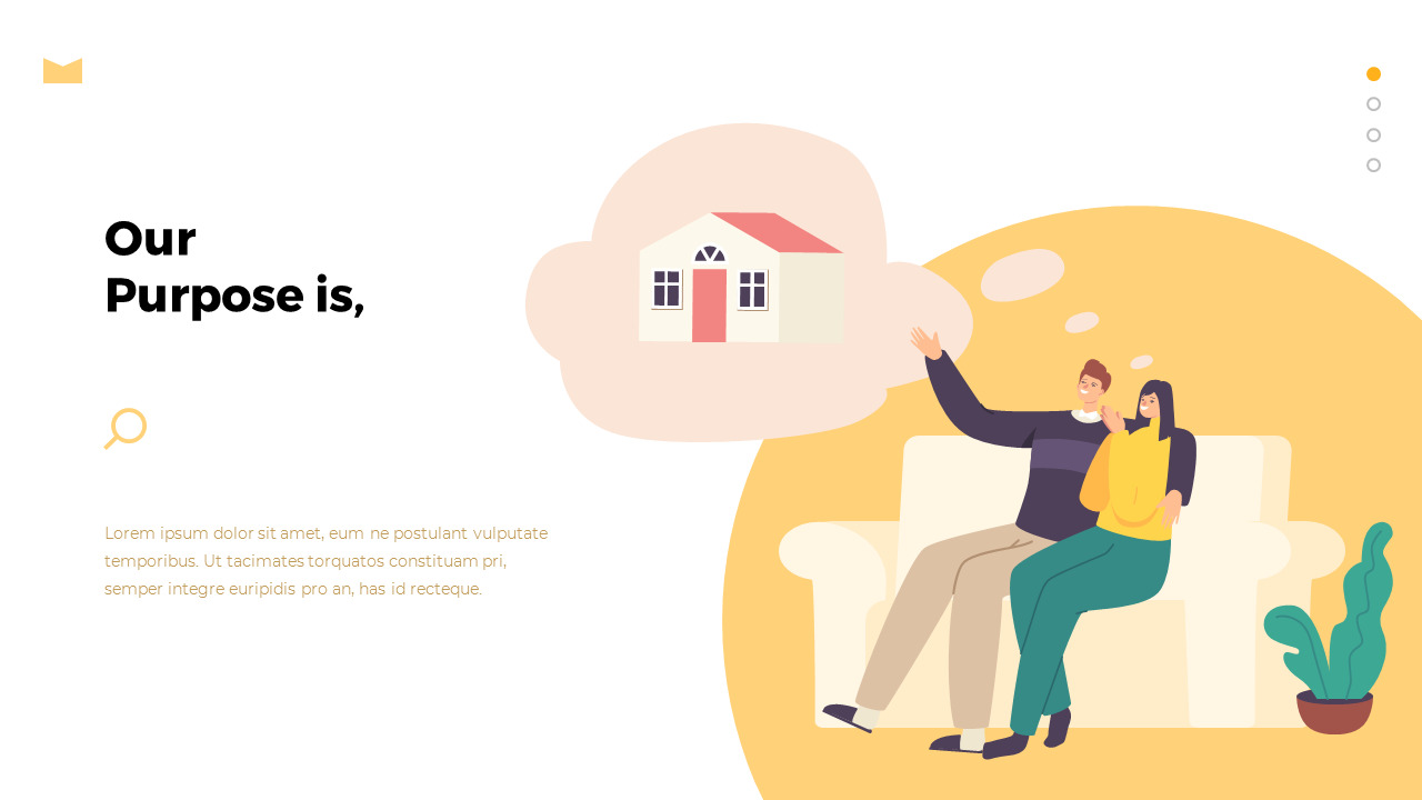 Buy My Own House Simple Google Slides Templates