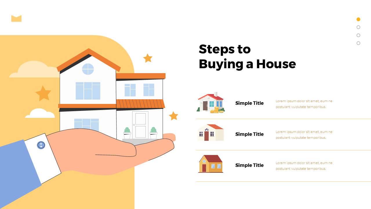 Buy My Own House Simple Google Slides Templates
