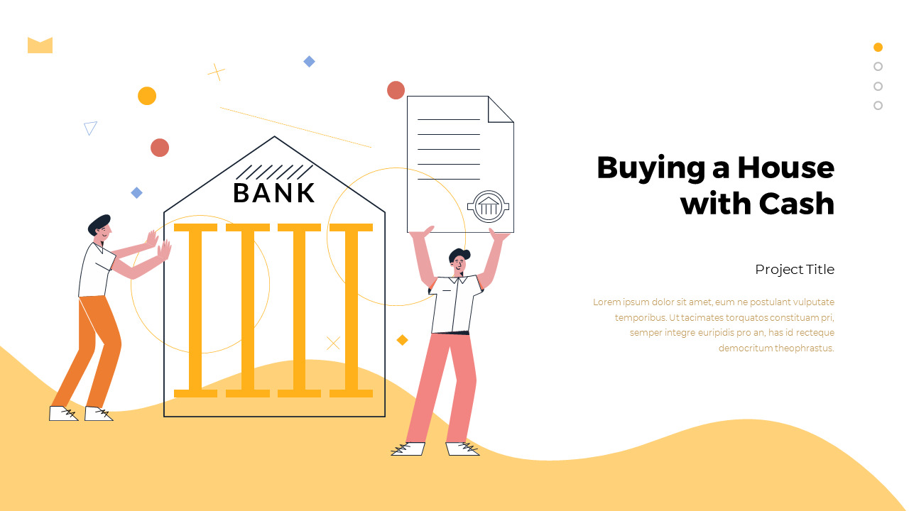 Buy My Own House Simple Google Slides Templates