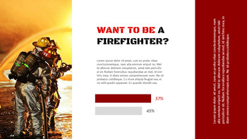 Firefighter Presentation Google Slides Templates|Business