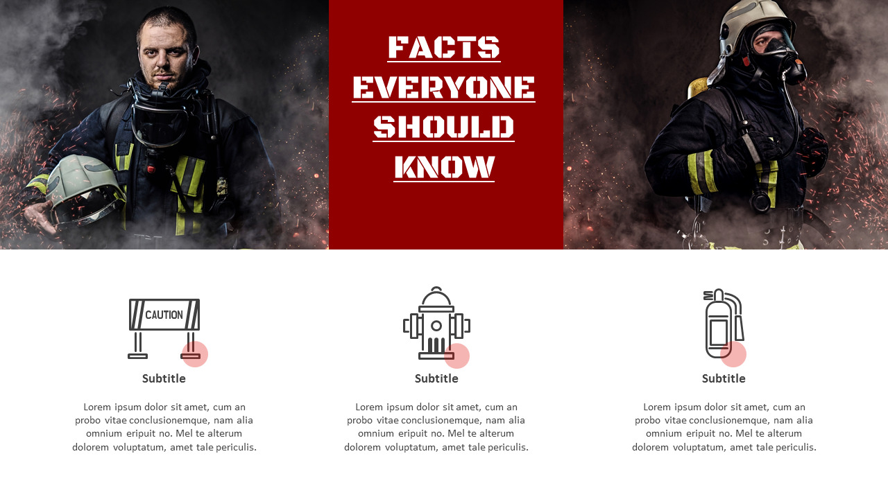 Firefighter Presentation Google Slides Templates|Business