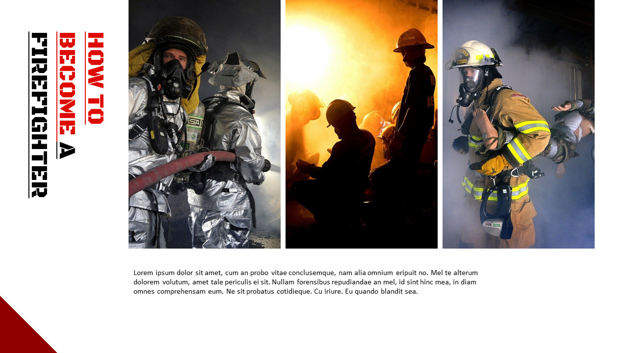 Firefighter Presentation Google Slides Templates|Business