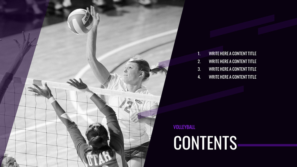 Volleyball Google presentation|Lifestyle|Slides