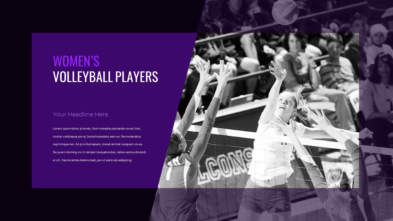 Volleyball Google presentation|Lifestyle|Slides