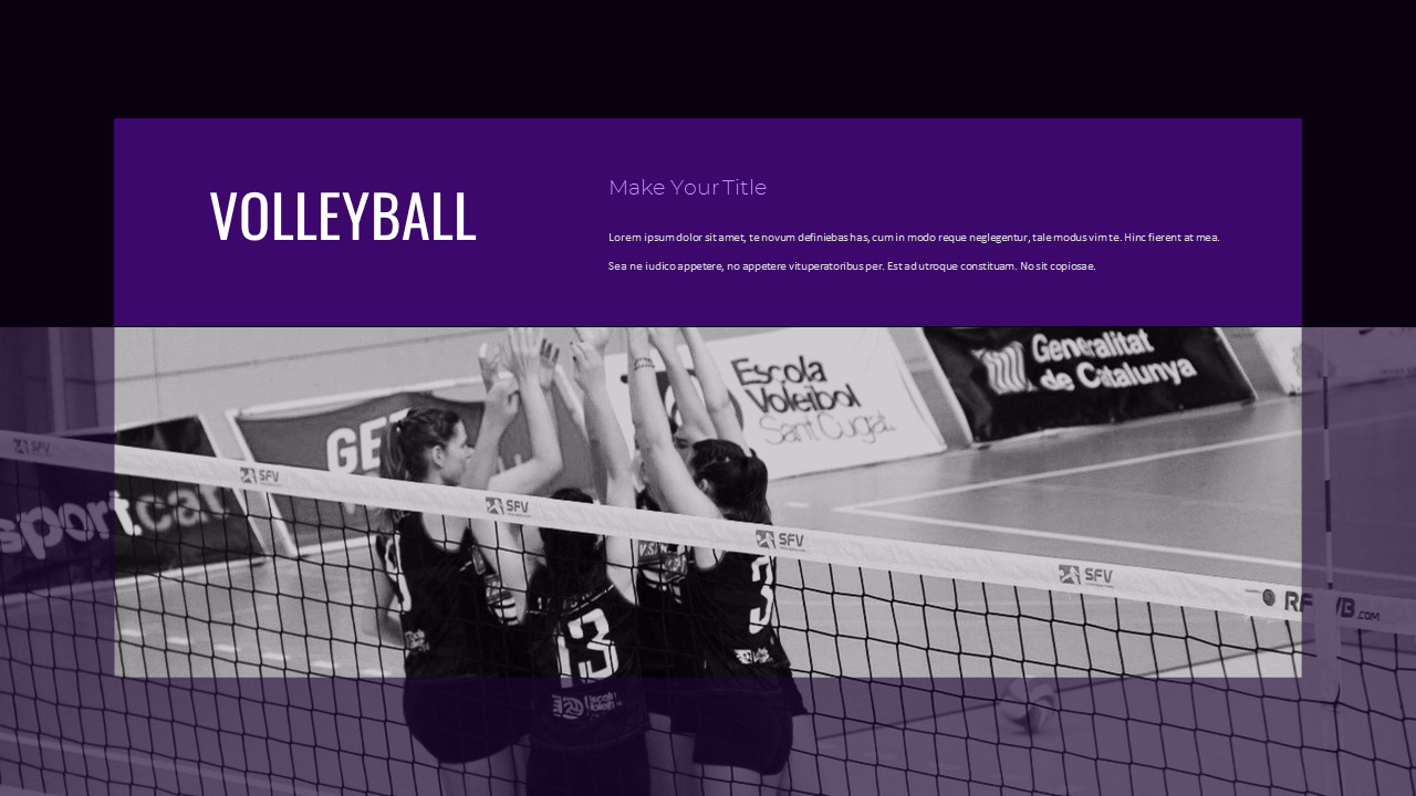 Volleyball Google presentation|Lifestyle|Slides
