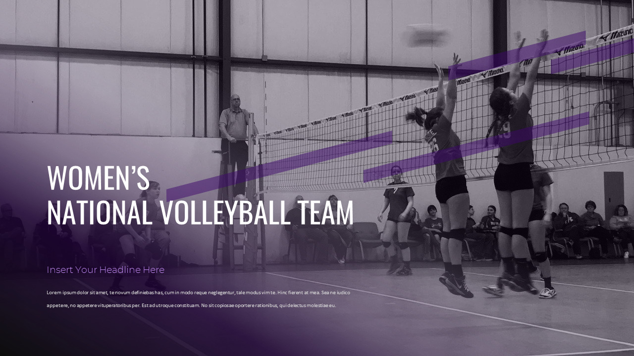 Volleyball Google presentation|Lifestyle|Slides