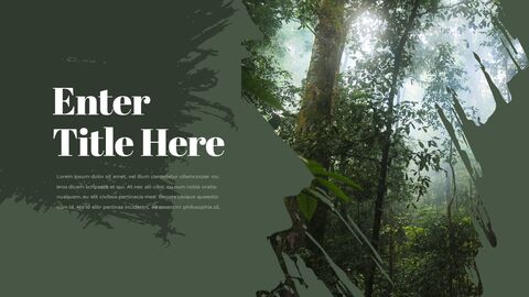 Amazonas PPT-Design|Lebensstil|Vorlagen