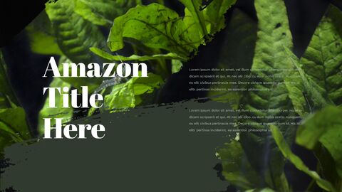 Amazon PPT Design|Lifestyle|Templates